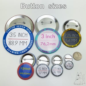 Custom QR Code Buttons personalized Button Pins, Pinback, Badges 1.5 ...