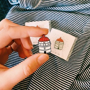 Lighthouse Enamel Pin, Enamel Pins, Lighthouse Brooch, Pin Badge ...