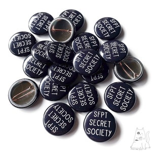 1 Inch Custom Button Pin, 1" Custom Pinback, Personalized Logo Pin ...