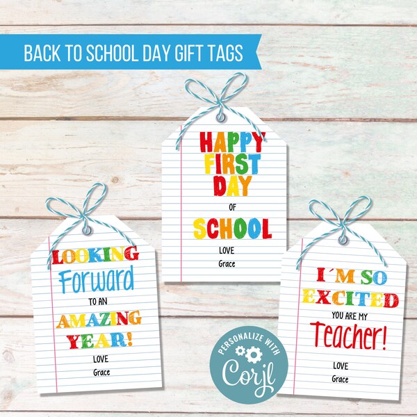 Back to School Gift Tags - 60+ Gift Ideas for 2024