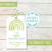 St Patrick Tags St Patricks Day Rainbow Gift Tag Saint - Etsy