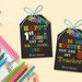 Back to School Teacher Gift Tag Printable Welcome Tags for - Etsy