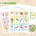 Spring Bingo Game for Kids, Printable Spring Educational Game, Spring ...