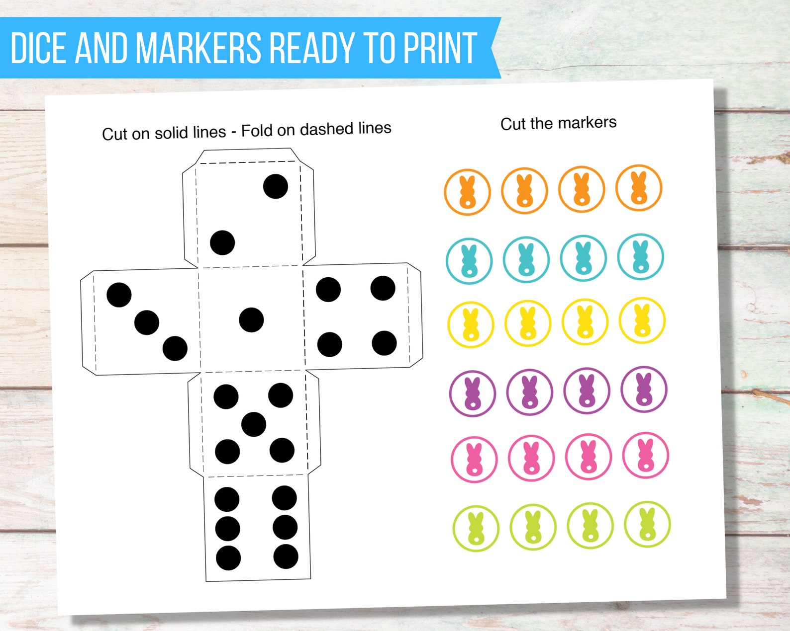 Easter Board Game for Kids Easter Party Games for Family - Etsy