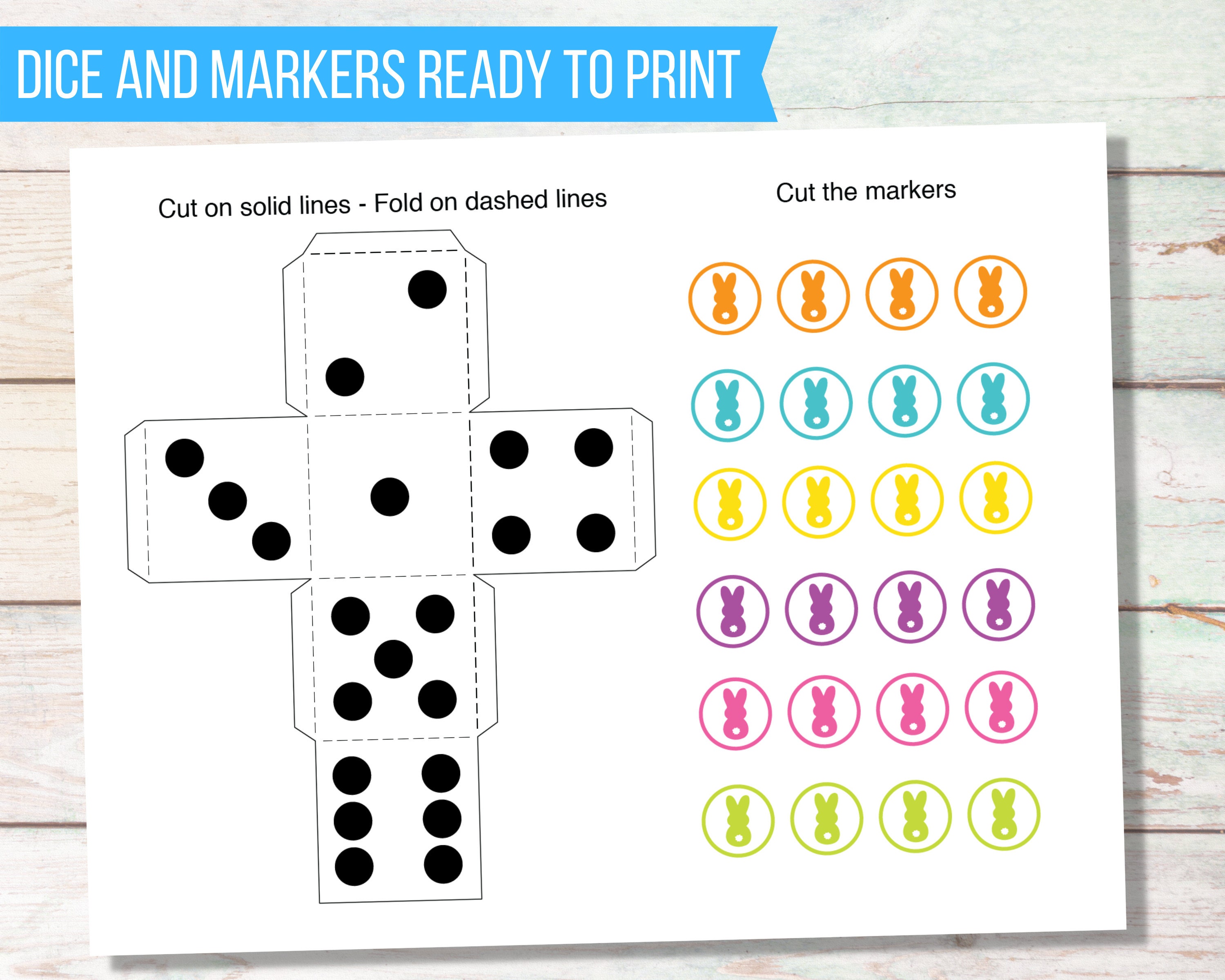 Easter Board Game for Kids Easter Party Games for Family | Etsy