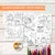 Printable Autumn Kids Coloring Sheets, Pumpkin Spice Season, Kids ...