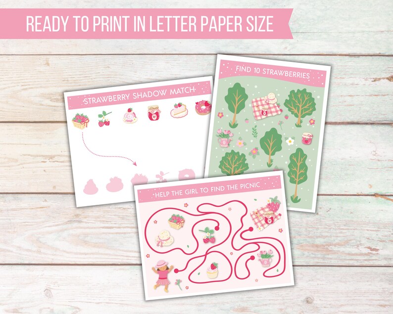 Strawberry Party Games, Berry Sweet Fun for Birthday Parties, Kids ...