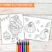 Printable Autumn Kids Coloring Sheets, Pumpkin Spice Season, Kids ...