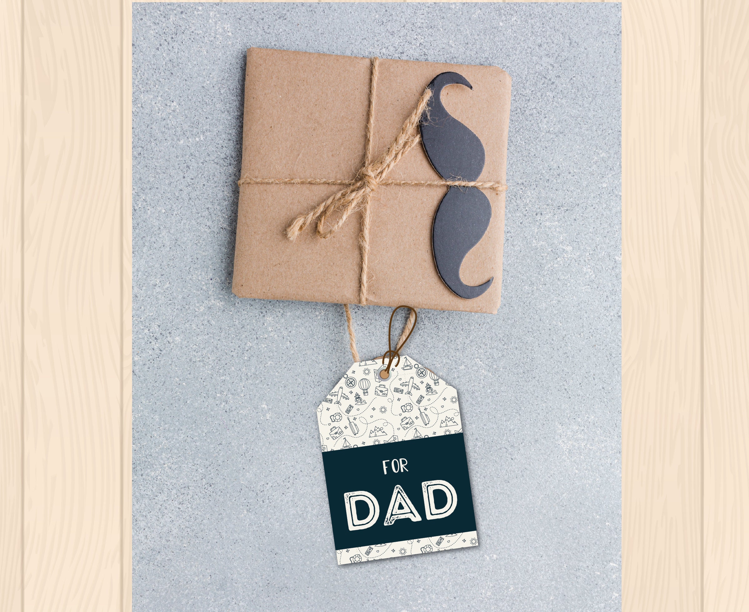 Happy Fathers Day Printable Gift Tags Adventure Fathers Day - Etsy