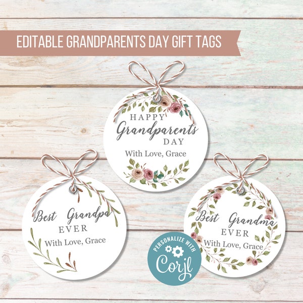 Grandparents Day Printable - Etsy