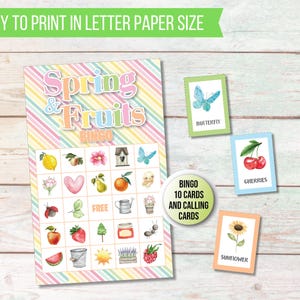 Spring Printable Game Bundle, Printable Bundle Activity Pack, Word ...