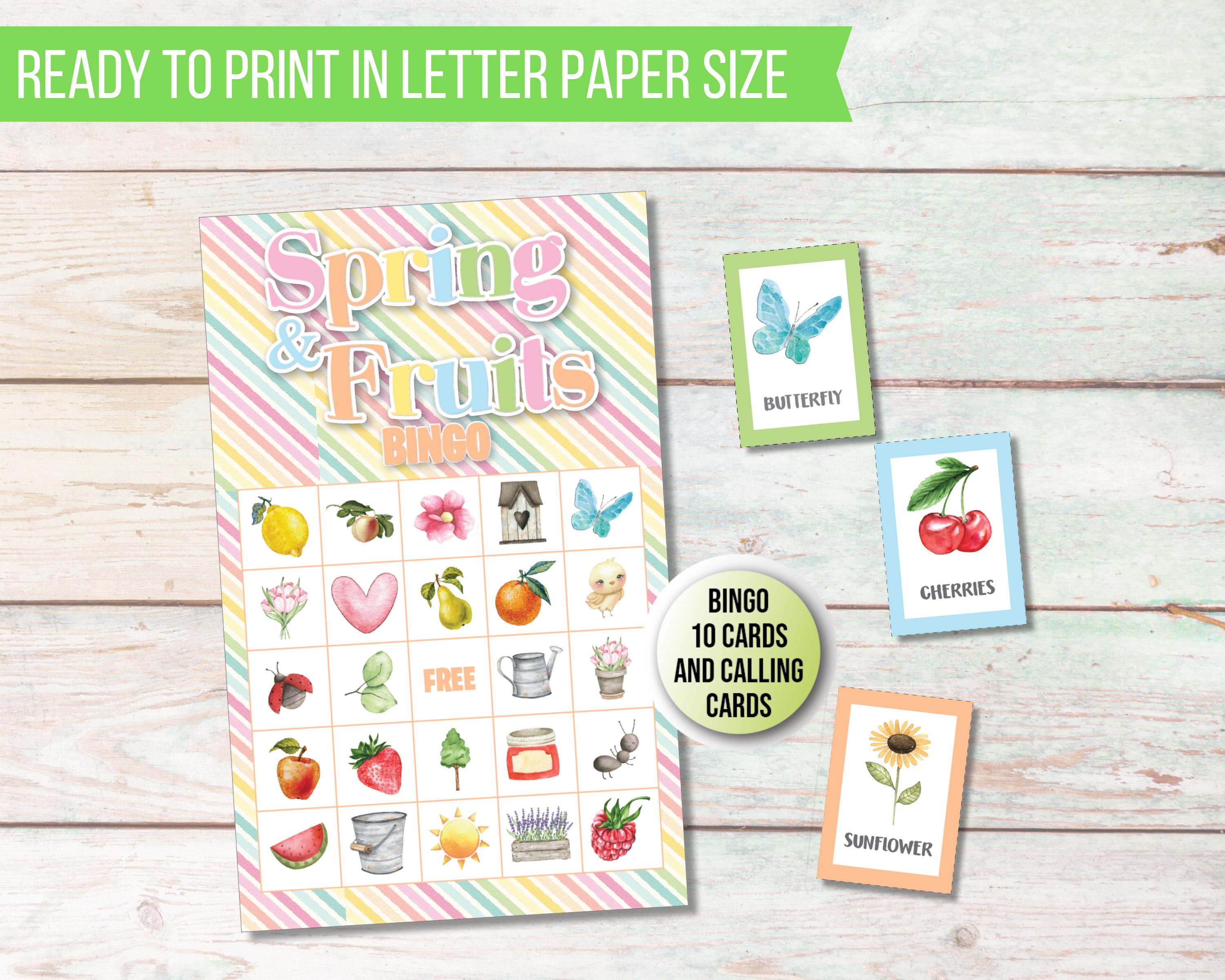Spring Printable Game Bundle, Printable Bundle Activity Pack, Word ...