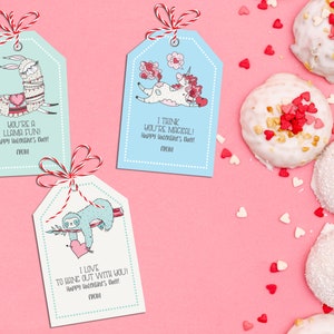 Valentines Day Printable Tag, Classroom Valentines, Valentine for Kids ...