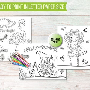 Summer Activity Pack and Games, Printable Fun for Kids - Etsy