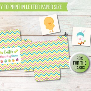 Printable Easter Memory Game Digital, Game for Kids, Fun Family Games ...