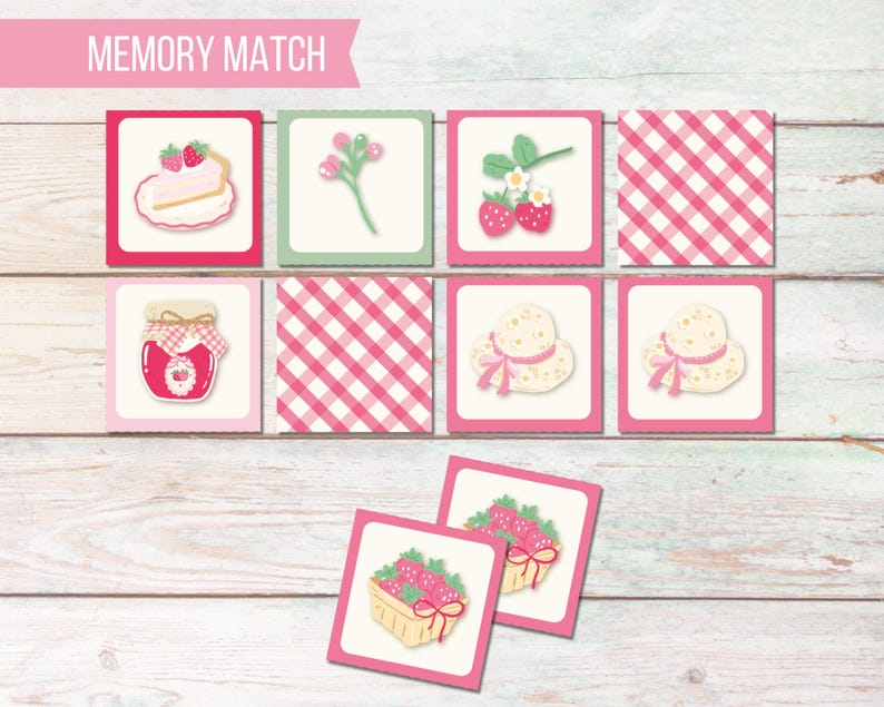 Strawberry Party Games, Berry Sweet Fun for Birthday Parties, Kids ...