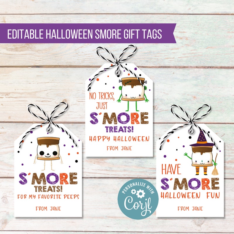 Smores Tag - Etsy