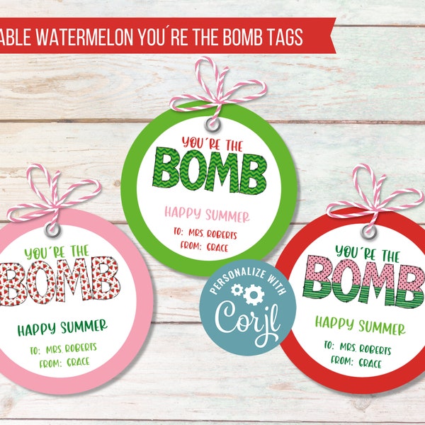 Bath Bomb Tag - Etsy