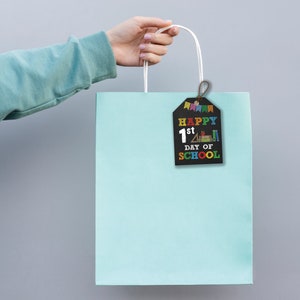 Back to School Teacher Gift Tag Printable Welcome Tags for | Etsy