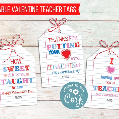 Valentine's Day Thank You Appreciation Sign Teacher Staff - Etsy