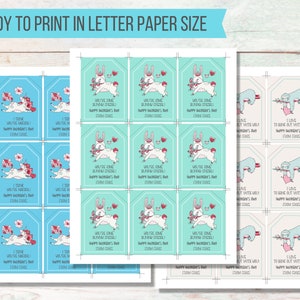 Valentines Day Printable Tag, Classroom Valentines, Valentine for Kids ...