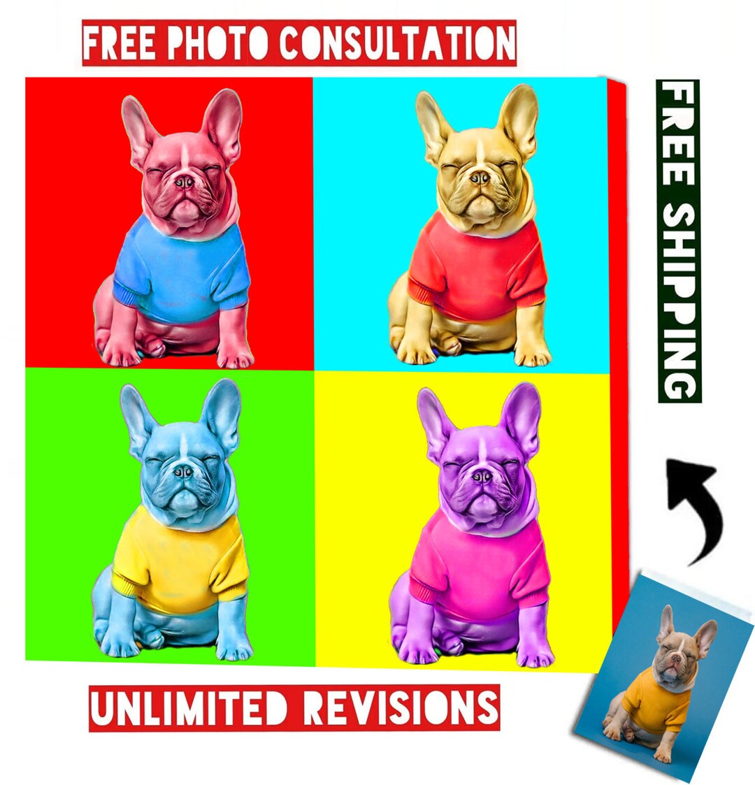 Personalized Pop Art Canvas Painting Comic Pop Art Canvas - Etsy