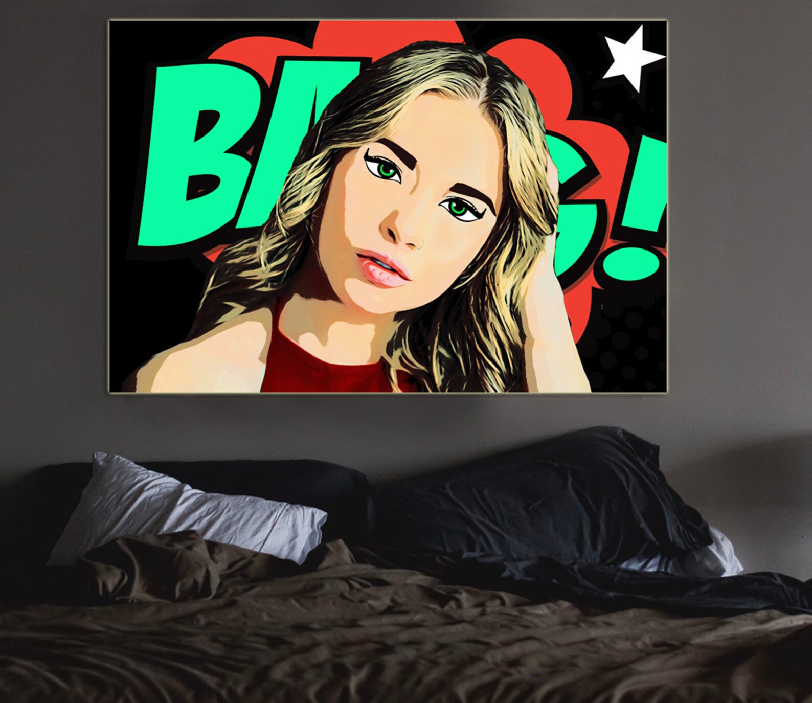 Custom Pop Art Canvas Pop Art Custom Pop Art from Photo | Etsy