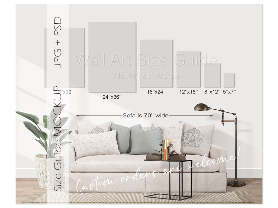 Portrait Canvas Wall Art Size Guide, Canvas Print Size Guide, Wall Art ... Portrait Canvas Wall Art Size Guide, Canvas Print Size Guide, Wall Art ...