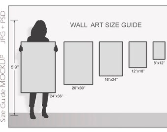 Frame Size Comparison Chart - Etsy