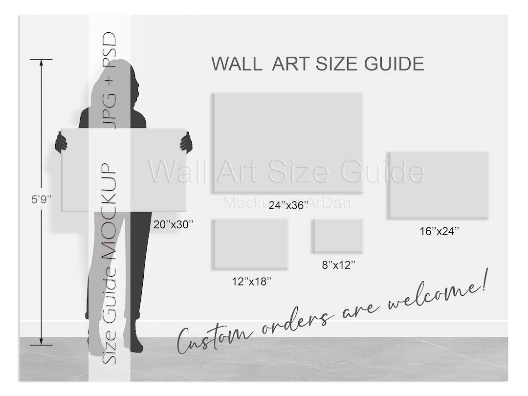 Landscape Canvas Wall Art Size Guide, Canvas Print Size Guide, Wall Art ... Landscape Canvas Wall Art Size Guide, Canvas Print Size Guide, Wall Art ...