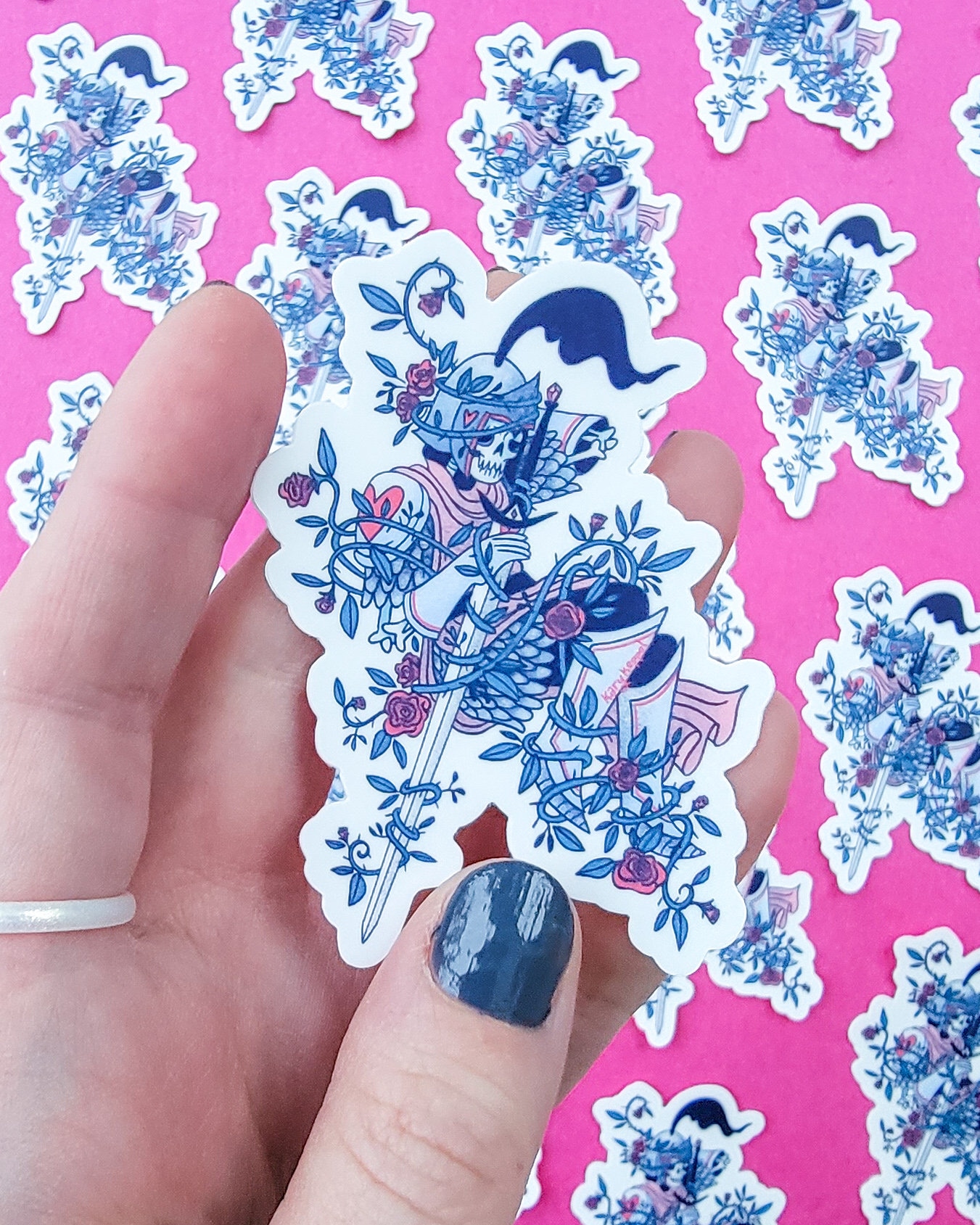 Sticker Sleepy Knight - Etsy