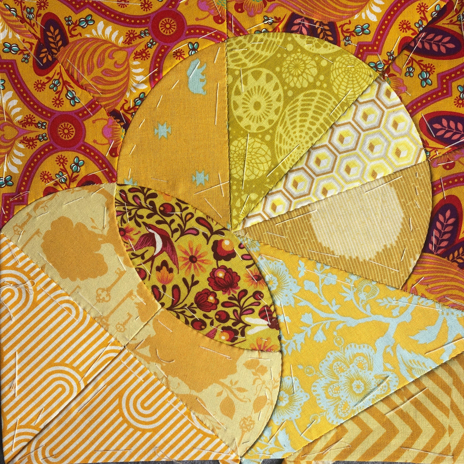 Quilt Pattern. English Paper Piecing. EPP Templates. INTERLUNA Quilt ...