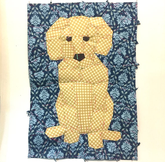 EPP Pattern. Labrador Dog Panel 1. Quilt Pattern. English - Etsy