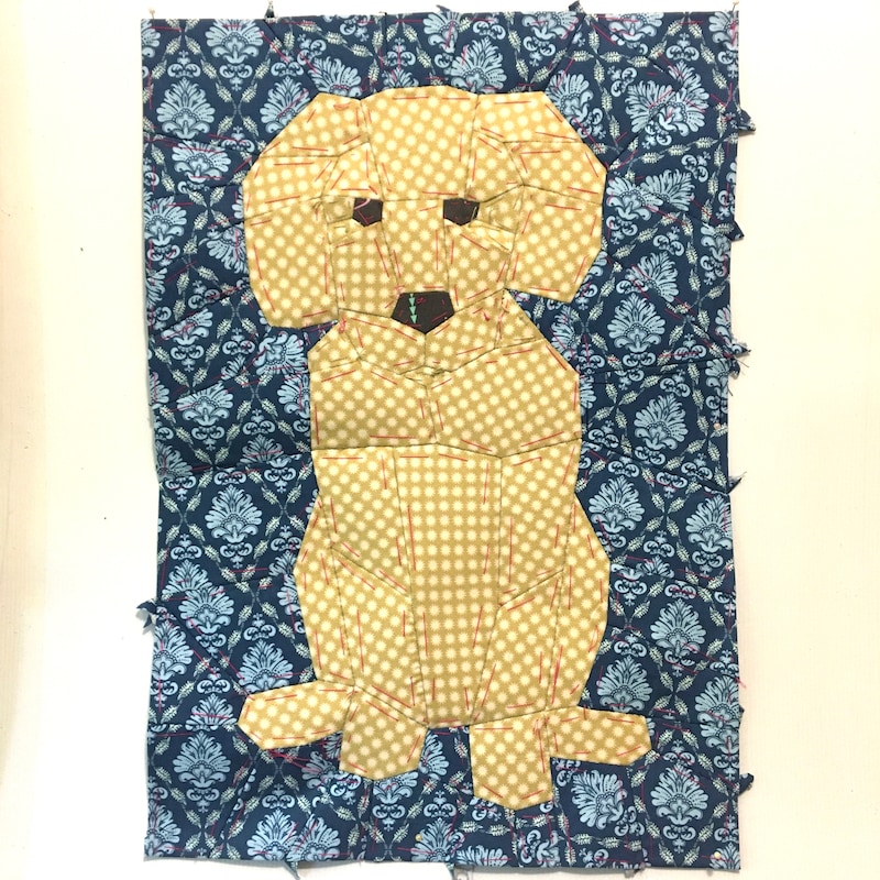 Labrador Retriever Quilt Block - Etsy