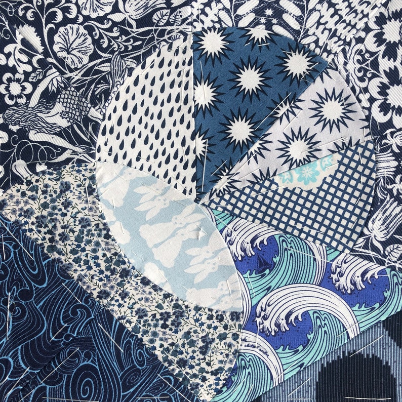Quilt Pattern. English Paper Piecing. EPP Templates. INTERLUNA Quilt ...