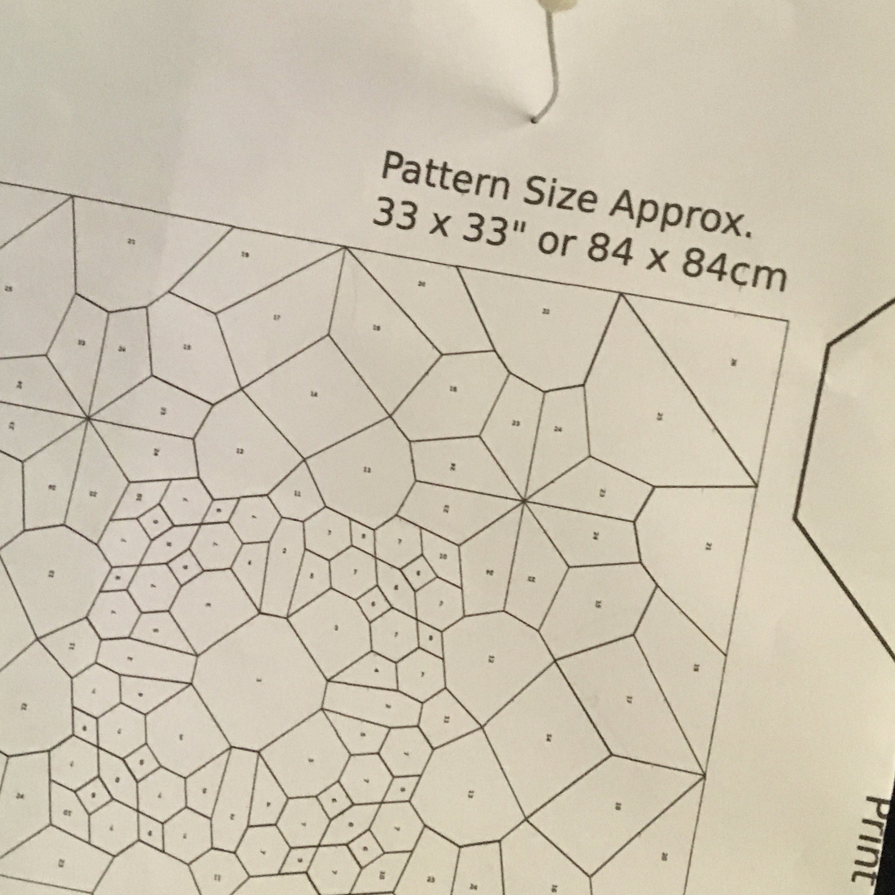 English Paper Piecing PDF Pattern. CLUSTER Quilt. EPP - Etsy