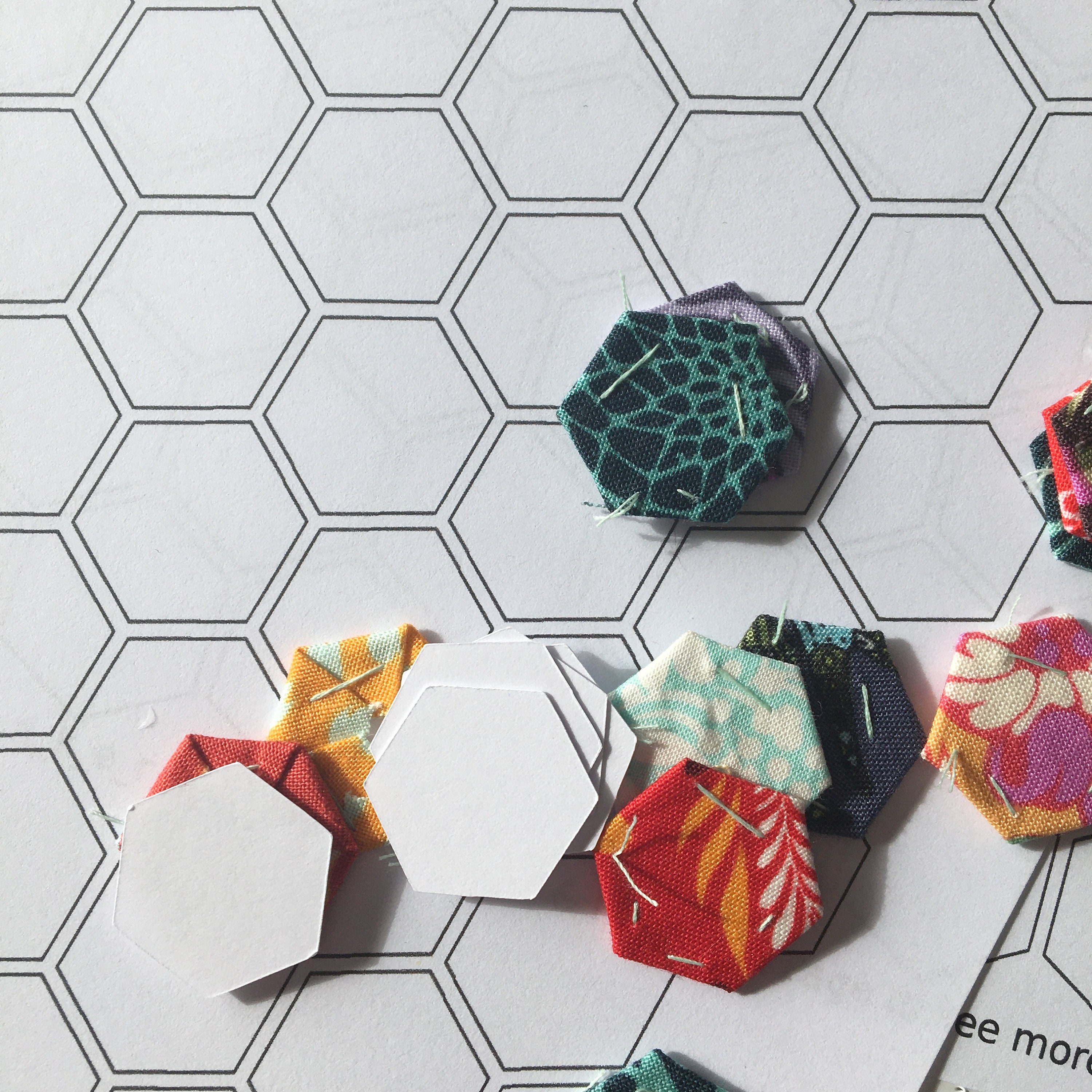 Hexagons Printable EPP Templates. 1/2 Hexagons for - Etsy Australia