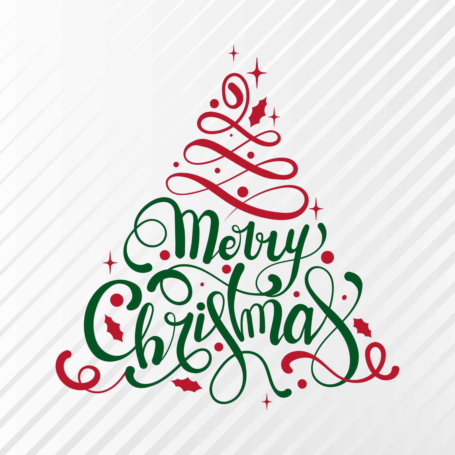 Christmas Tree Svg Christmas Svg Christmas Merry | Etsy