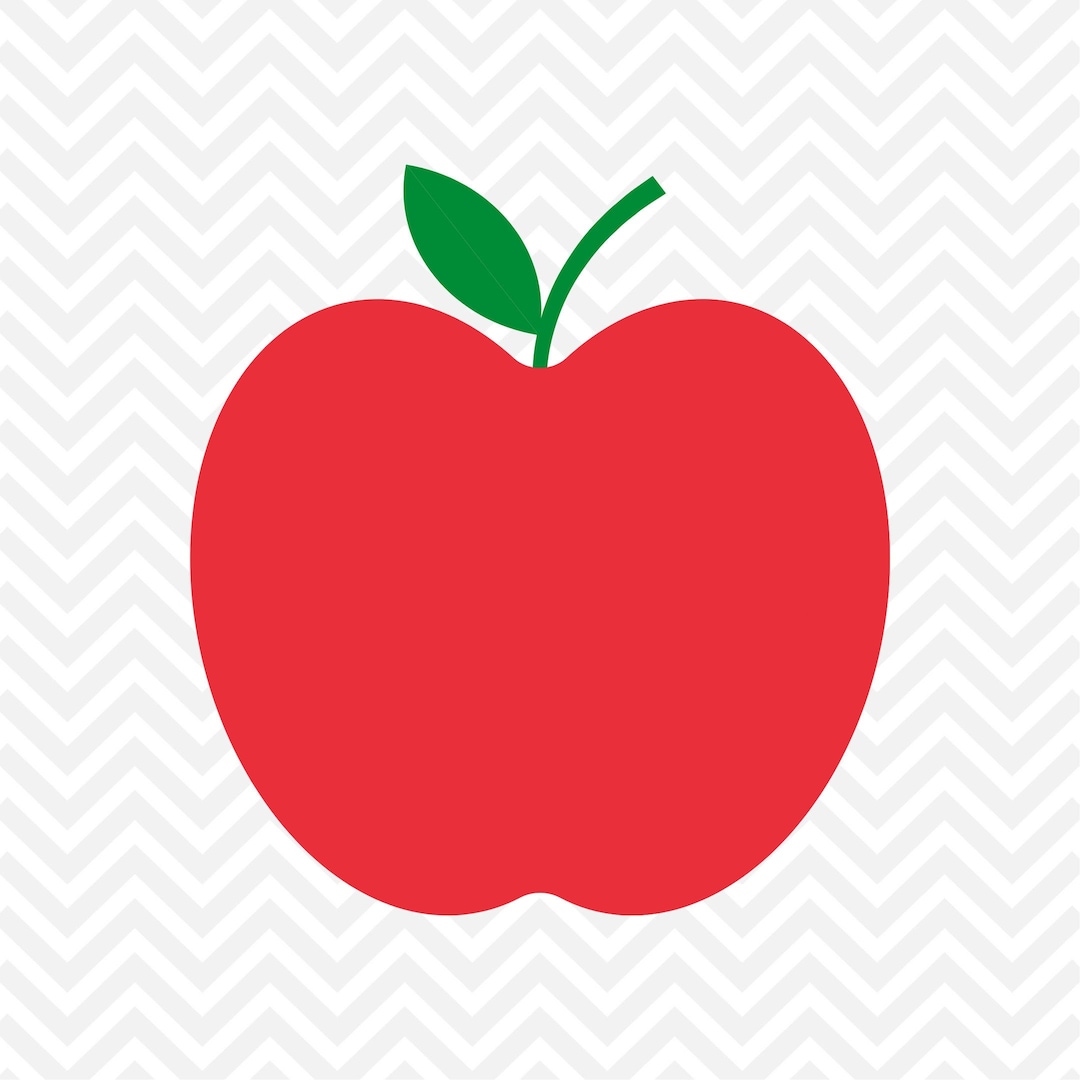 Apple Svg, Apple, Teacher Svg - Etsy
