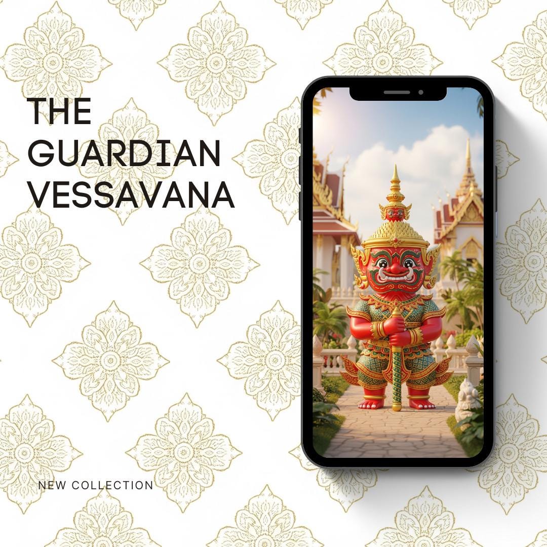 3D Wallpaper , SUPERSTITIONS WALLPAPER ,the Guardian Vessavana,cute ...