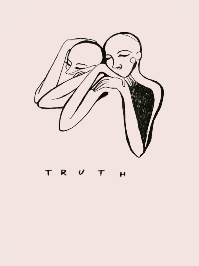 TRUTH Art Print - Etsy