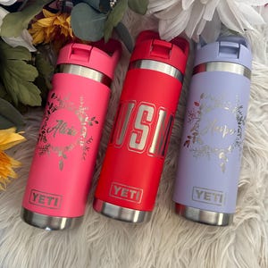 Kids 18oz YETI | Custom Kids YETI | Custom Water Bottle | Engraved YETI ...