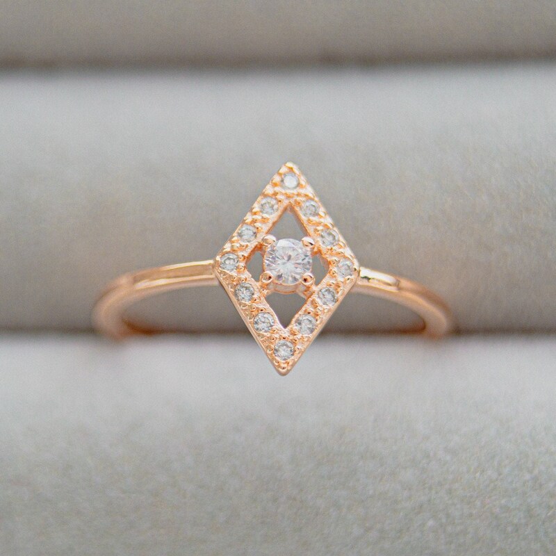 Geometric Shape Ring - Etsy