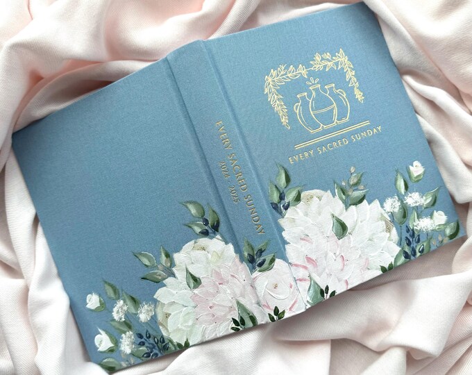 Hand Painted Mass Journal , 2024-2025 Every Sacred Sunday - Etsy