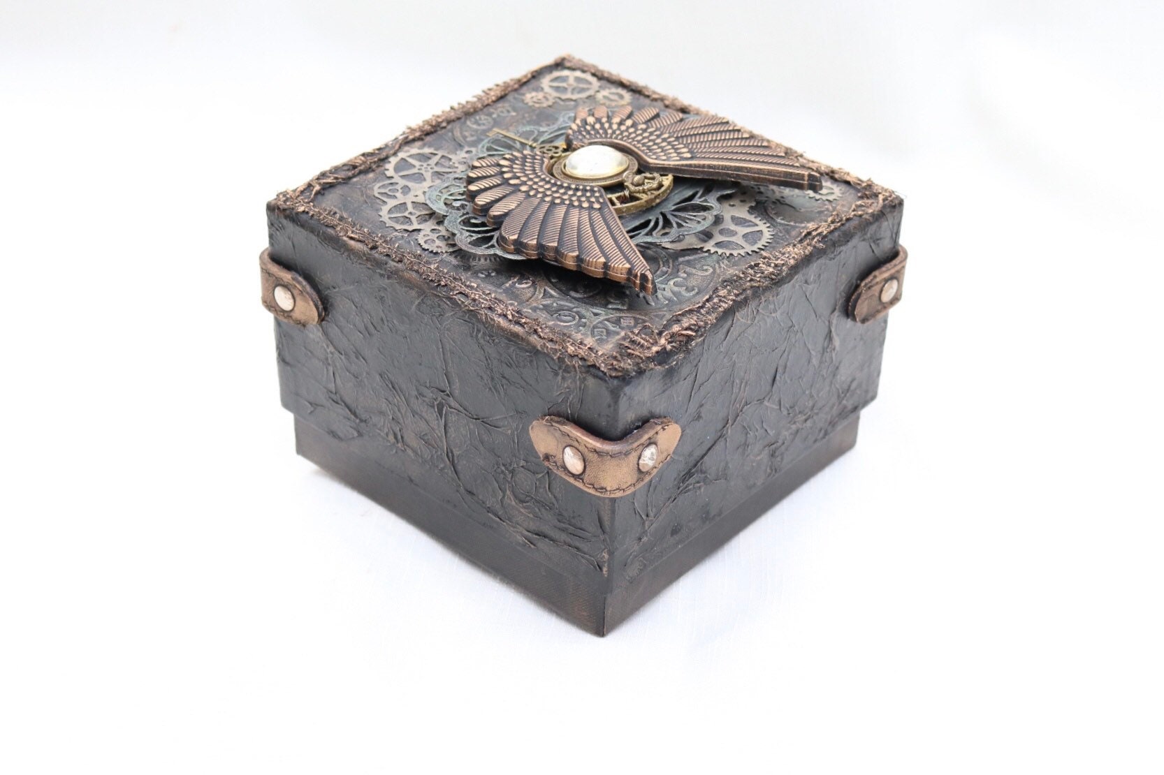 Steampunk Box Steampunk Keepsake Box Steampunk Gift Box - Etsy.de