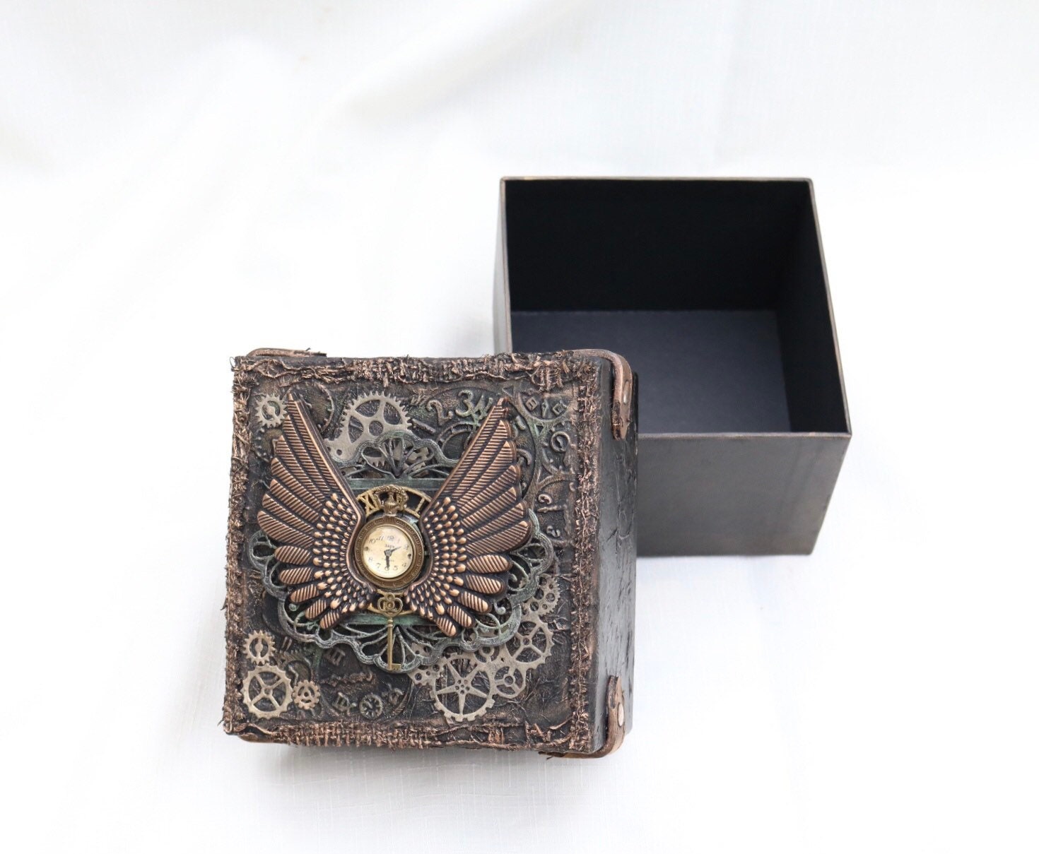 Steampunk Box Steampunk Keepsake Box Steampunk Gift Box - Etsy.de