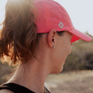 HOT PINK High Ponytail Cap UPF50 Women Baseball Hat | Etsy