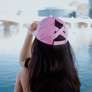 VIOLET High Ponytail Cap UPF50 X-boyfriend Design Women Baseball Hat ...