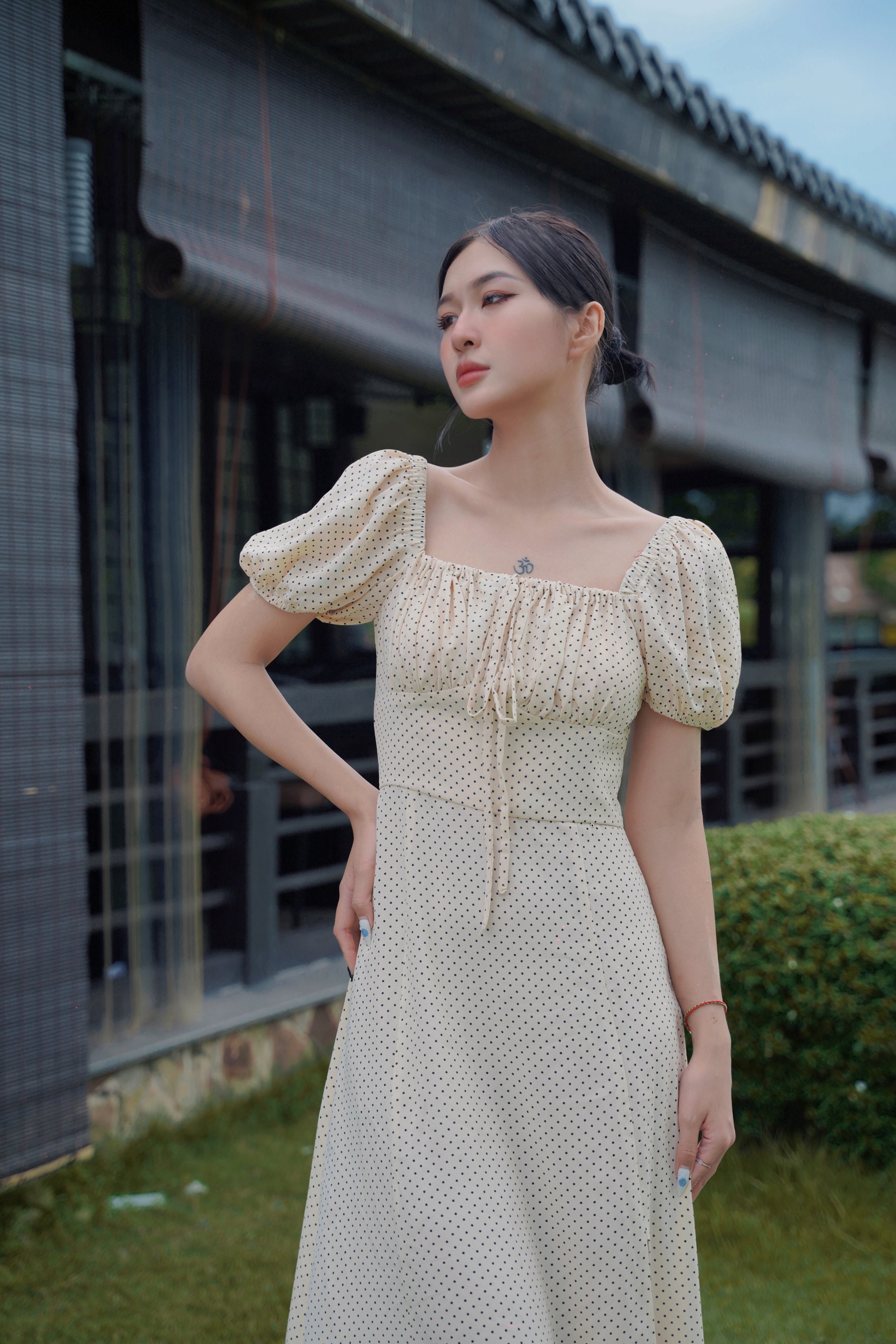 Milkmaid Dress Sewing Pattern, Maxi Cottagecore Dress PDF, Easy Summer ...