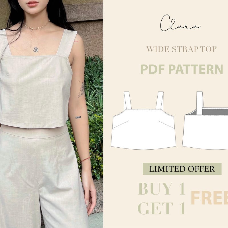 Linen Top Sewing Pattern - Etsy